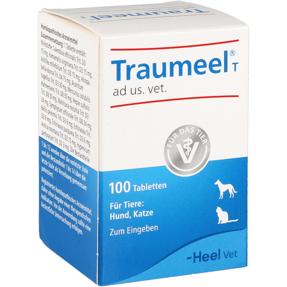 Traumeel Heel 100 Comprimidos – Pets Online